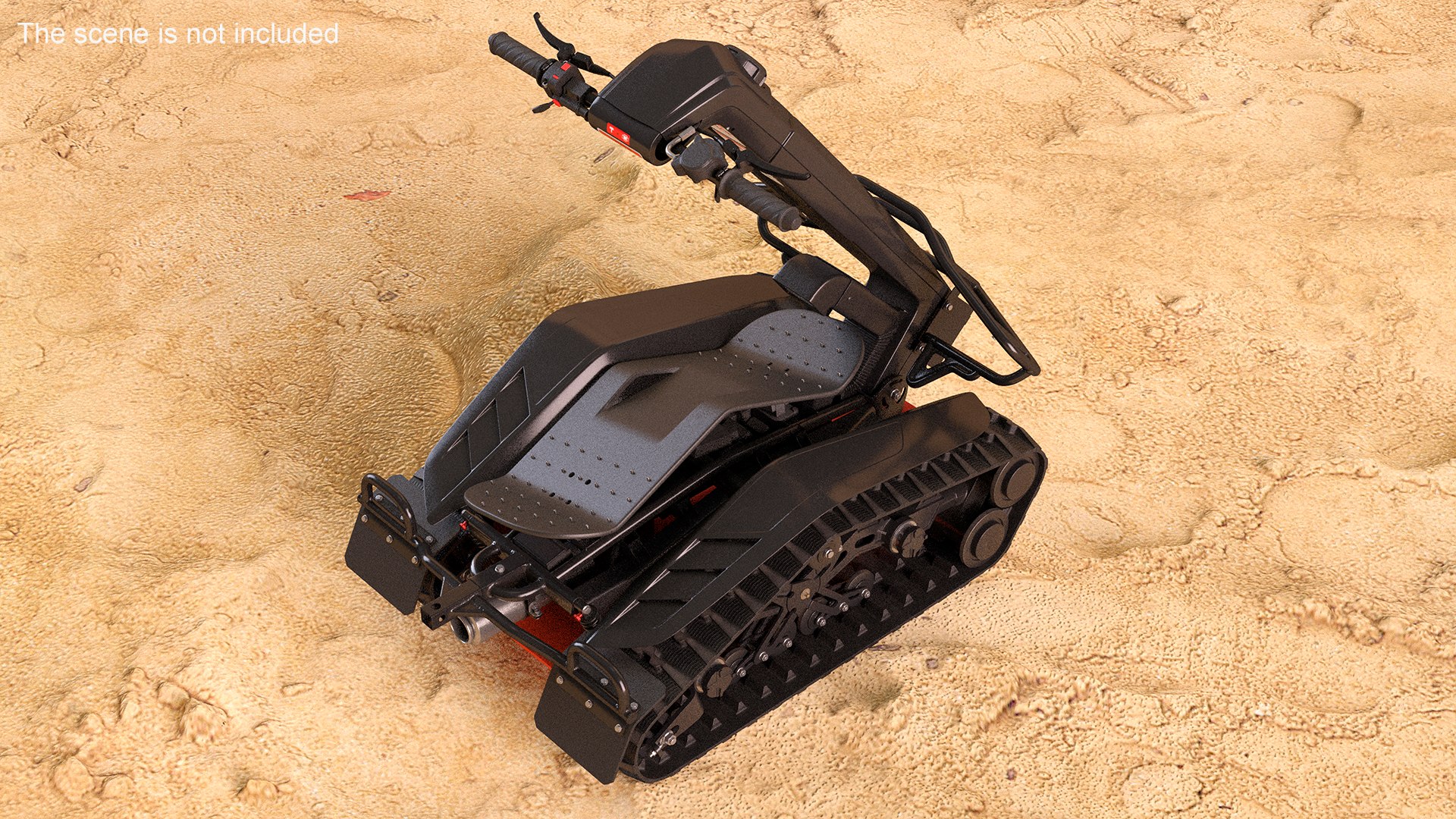 3D All Terrain Shredder Rigged For Maya - TurboSquid 2295127