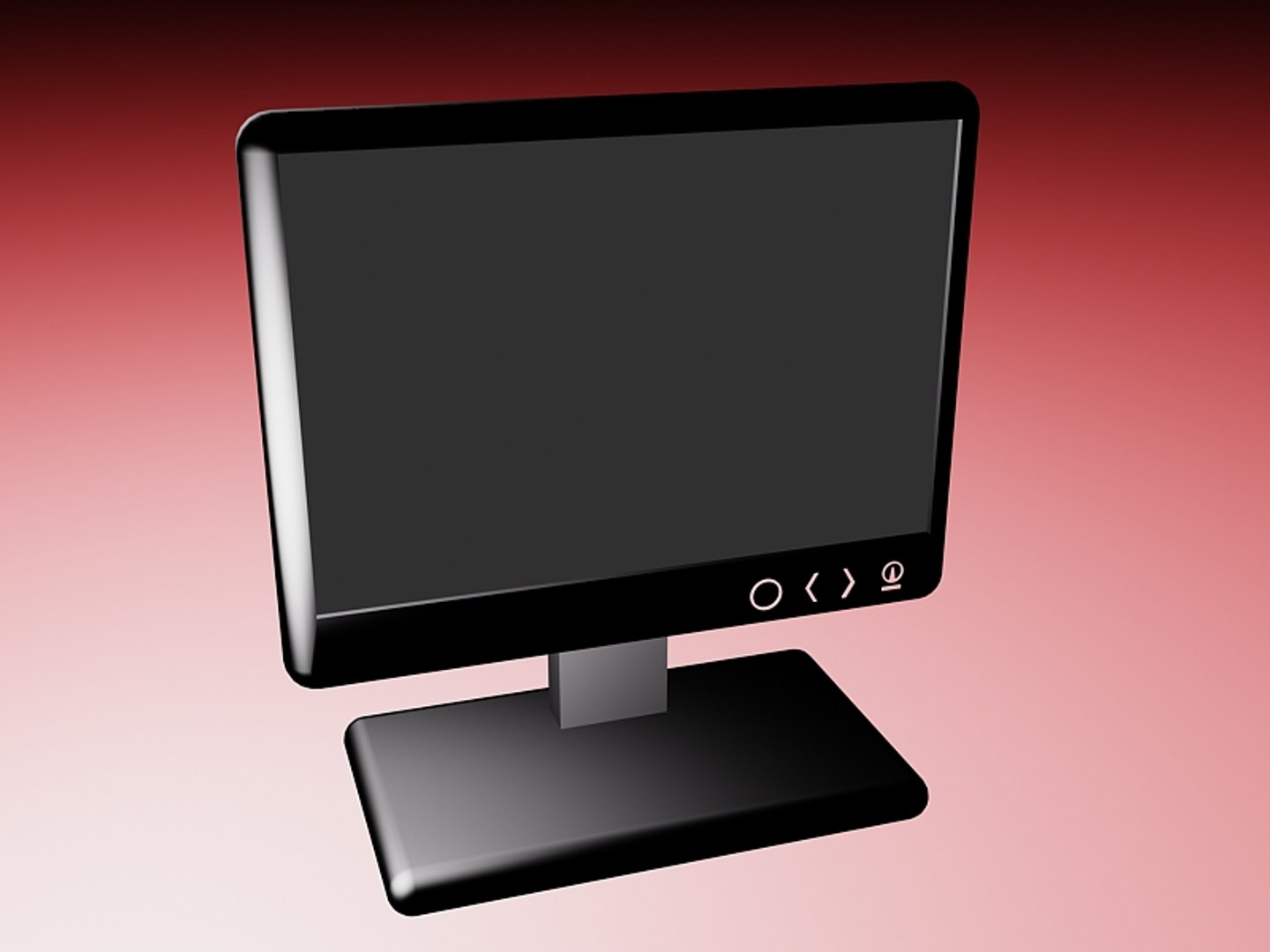 Pc Monitor 3d Model
