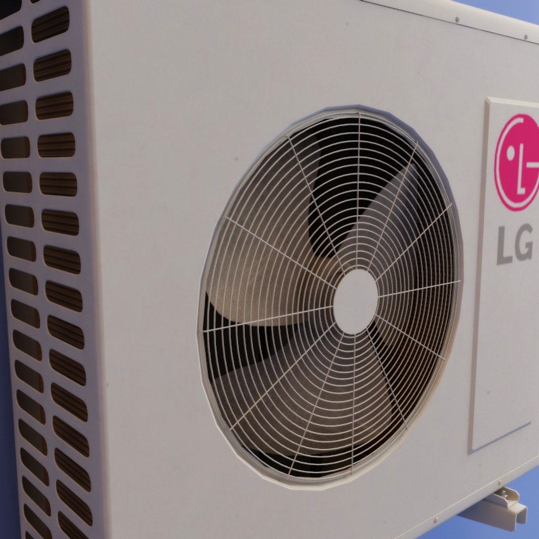 conditioner lg v1 3d model