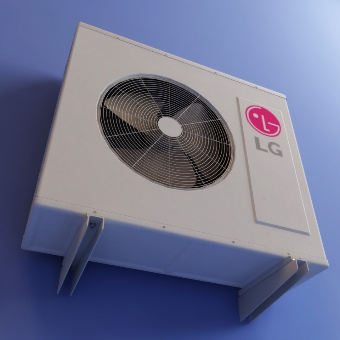 conditioner lg v1 3d model