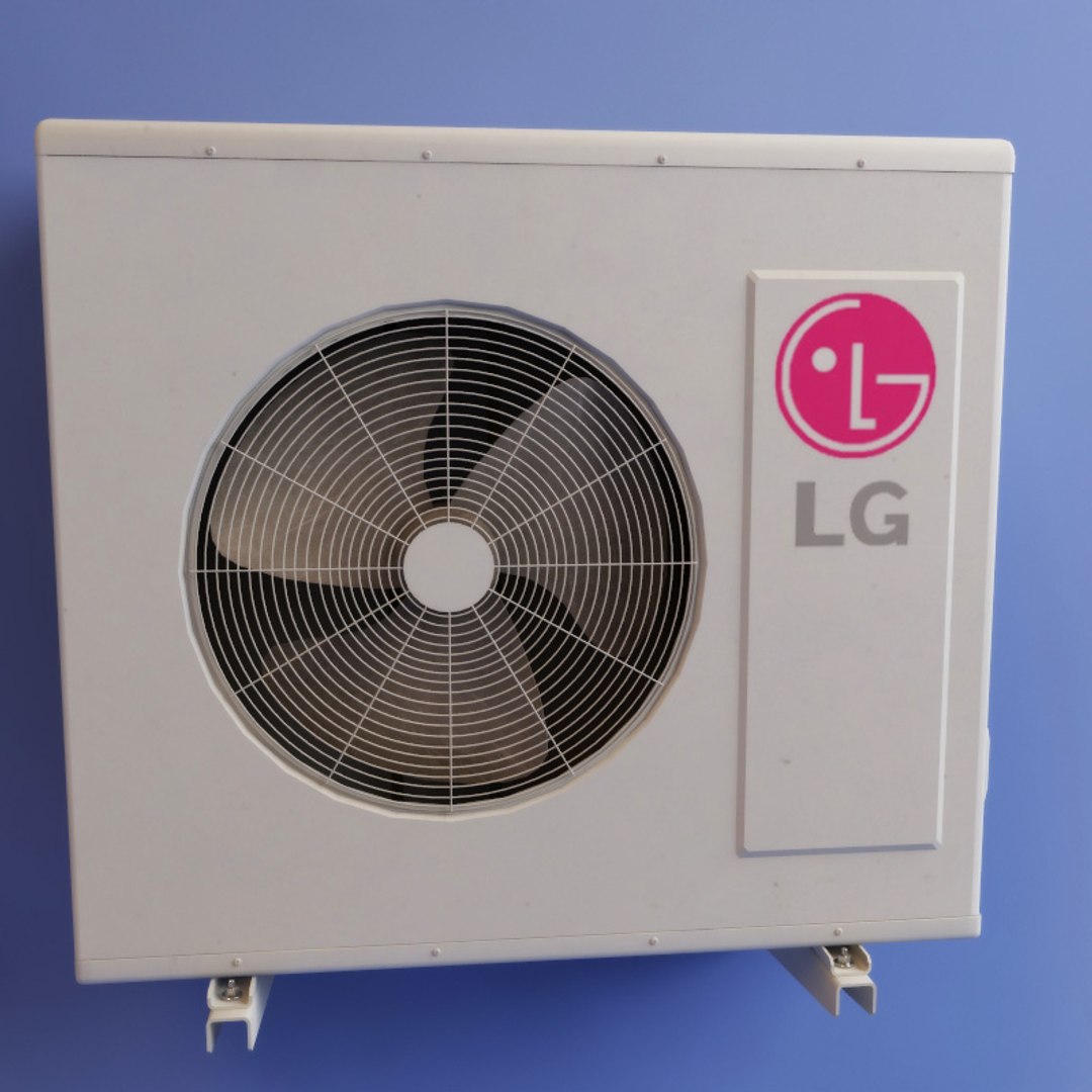conditioner lg v1 3d model