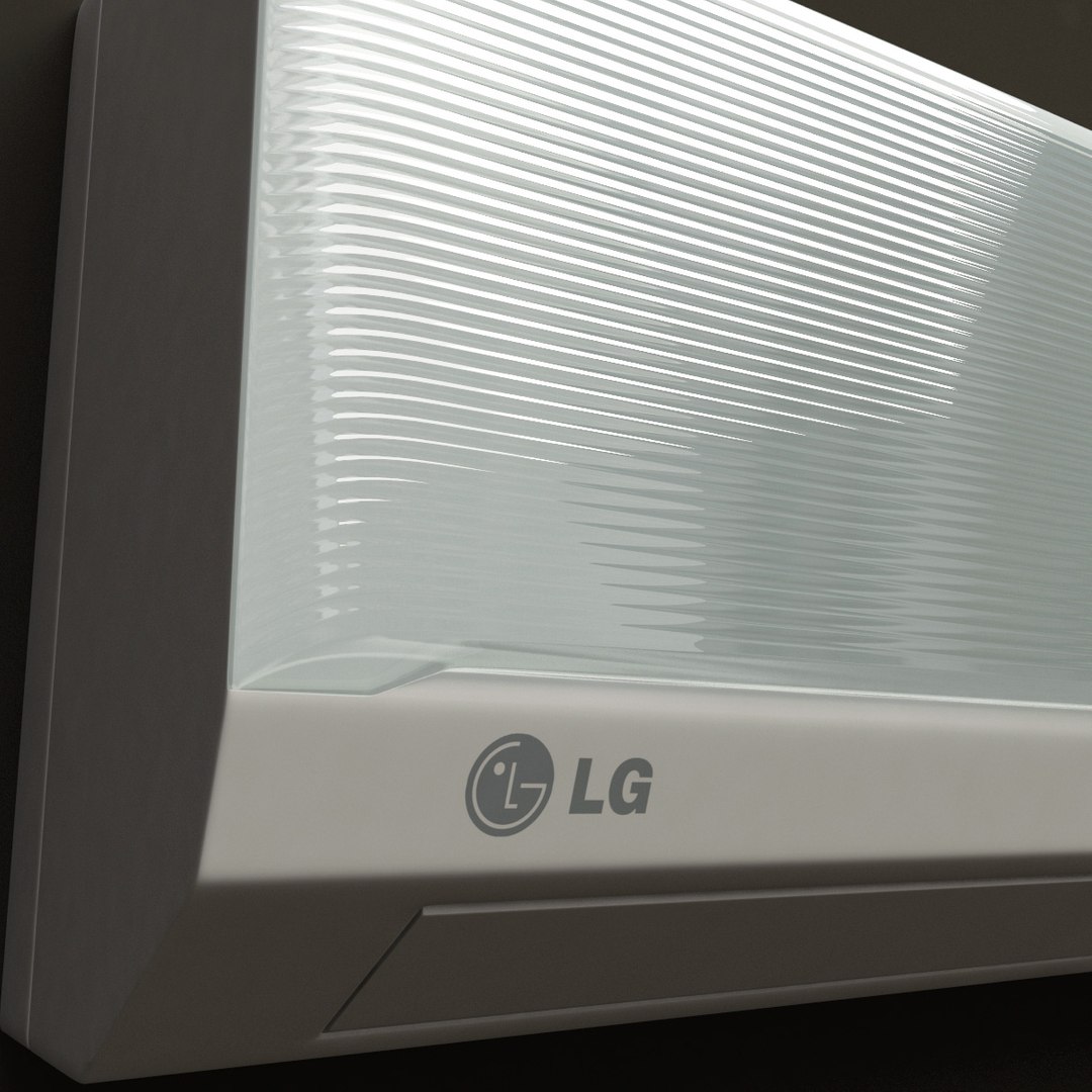 conditioner lg v1 3d model