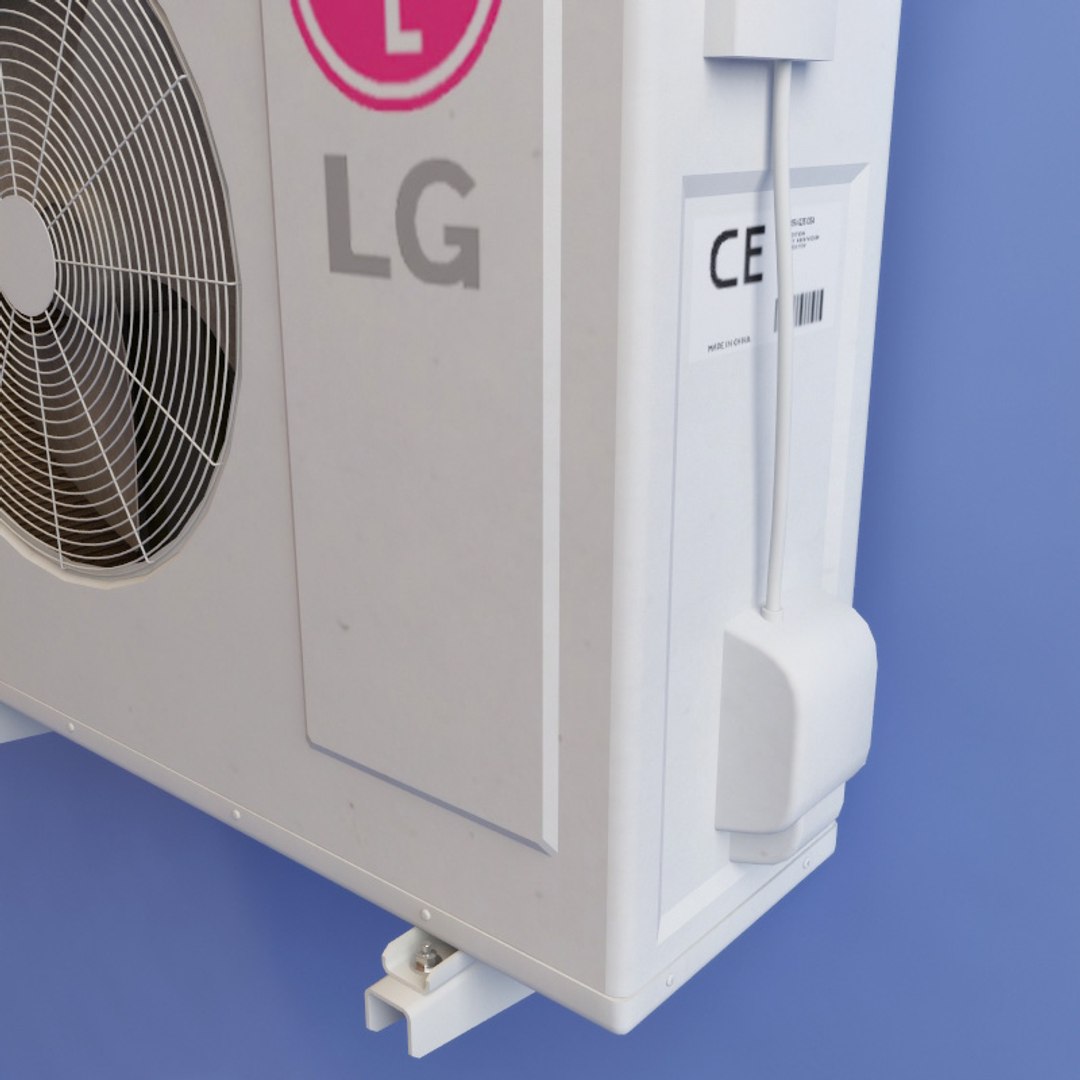 conditioner lg v1 3d model