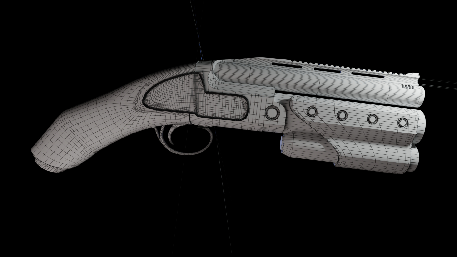 3D model Hand Shotgun - TurboSquid 1752523