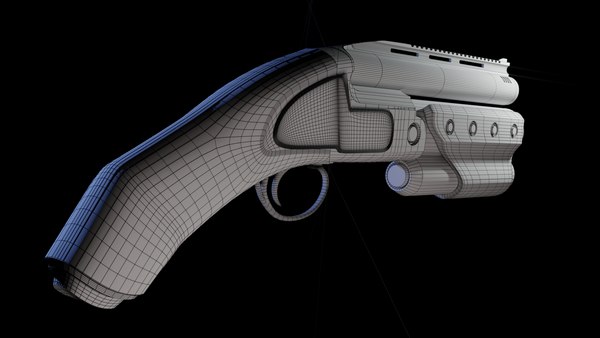3D model Hand Shotgun - TurboSquid 1752523