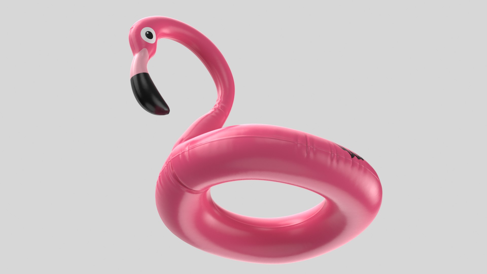 3D Inflatable Flamingo Ring Model - TurboSquid 1757605
