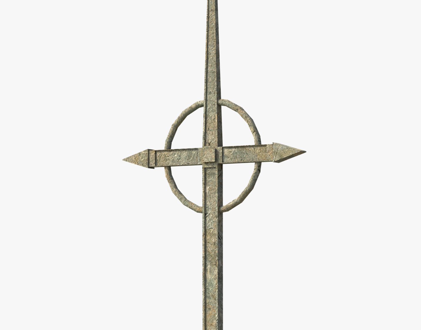 Free 3D Fantasy Cross Pillar - TurboSquid 1826161