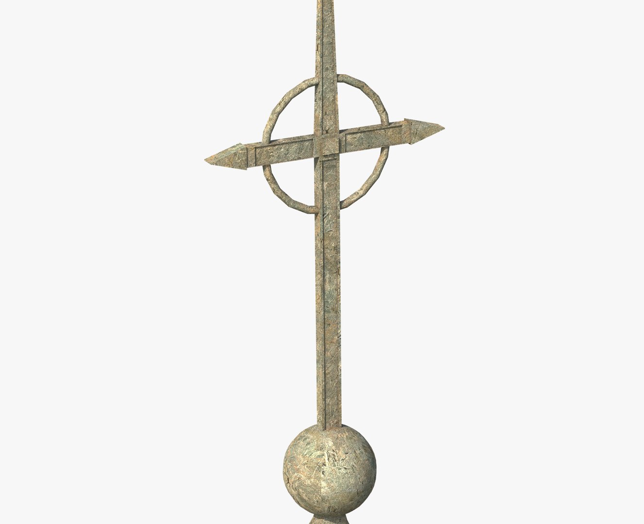 Free 3D Fantasy Cross Pillar - TurboSquid 1826161