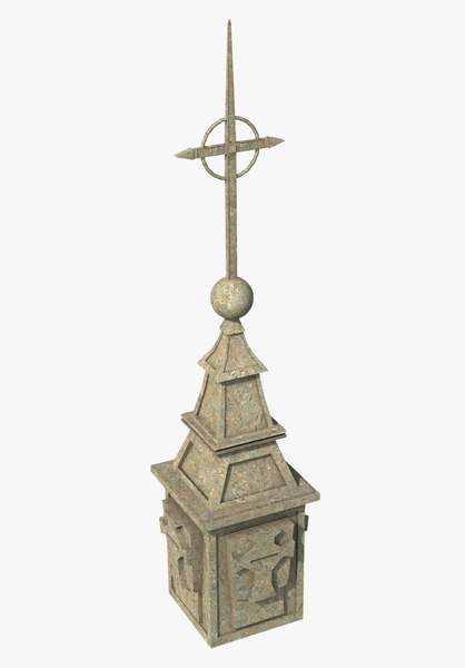 Free 3D Fantasy Cross Pillar - TurboSquid 1826161