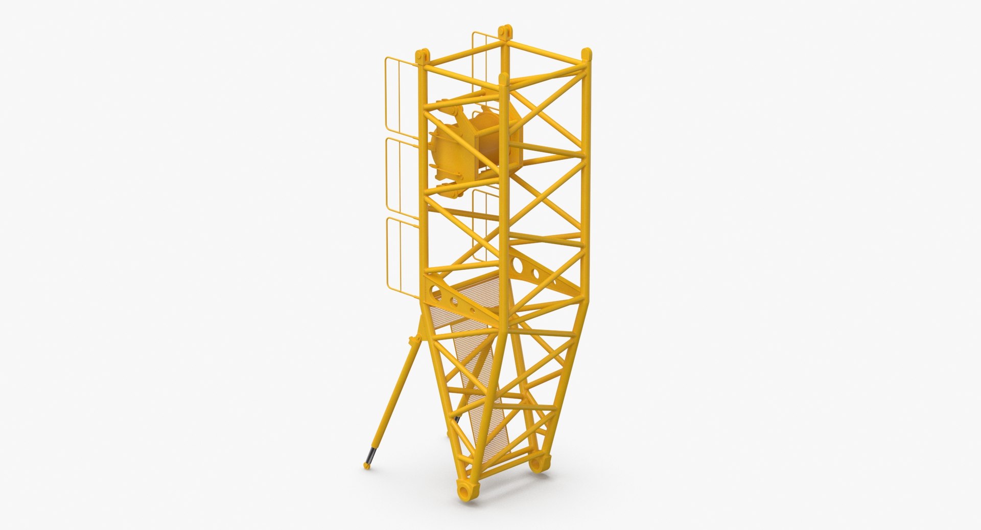 3D Model Crane S Pivot Section - TurboSquid 1679953