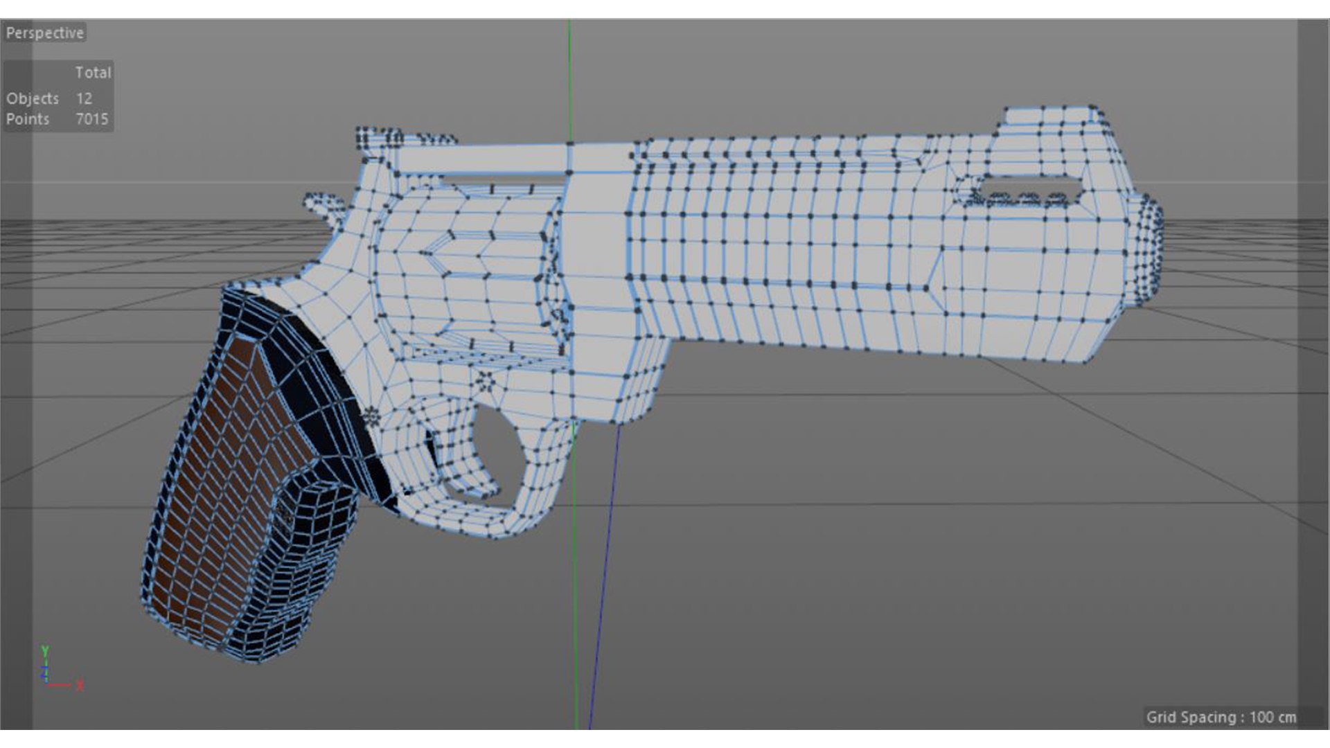 3D Revolver Gun - TurboSquid 1870168