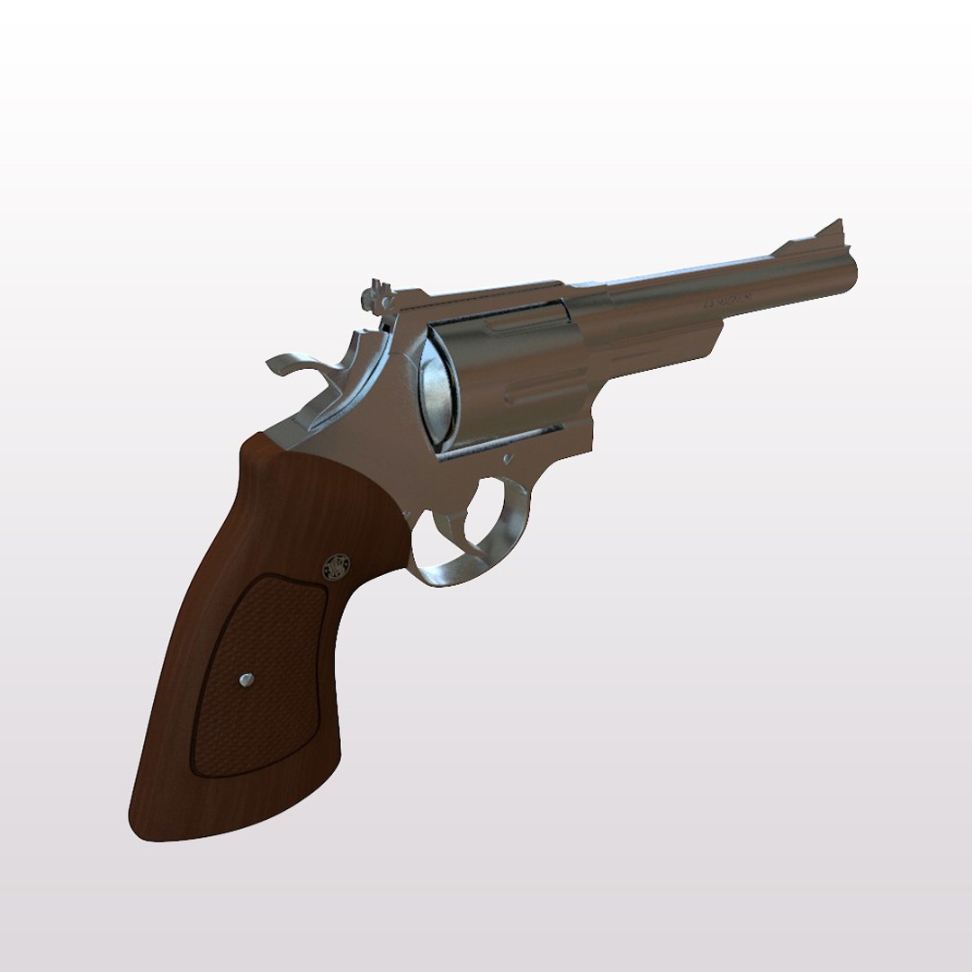 3d 44 Magnum Model