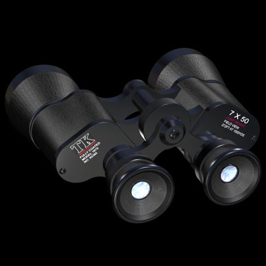 3ds Max Binoculars Binoc 7x50