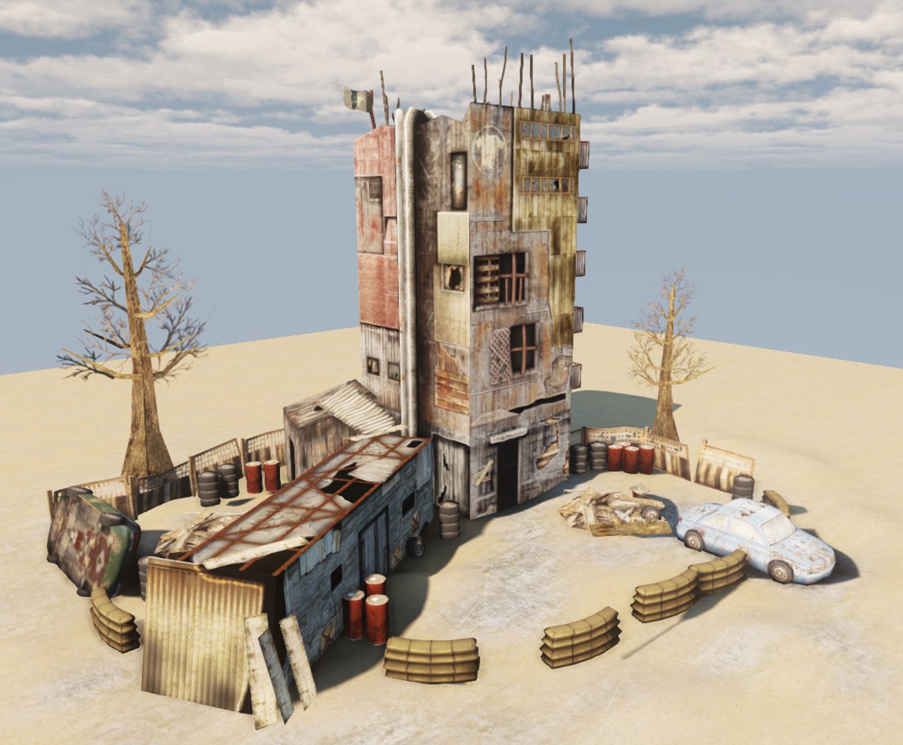 3d Video Games Model