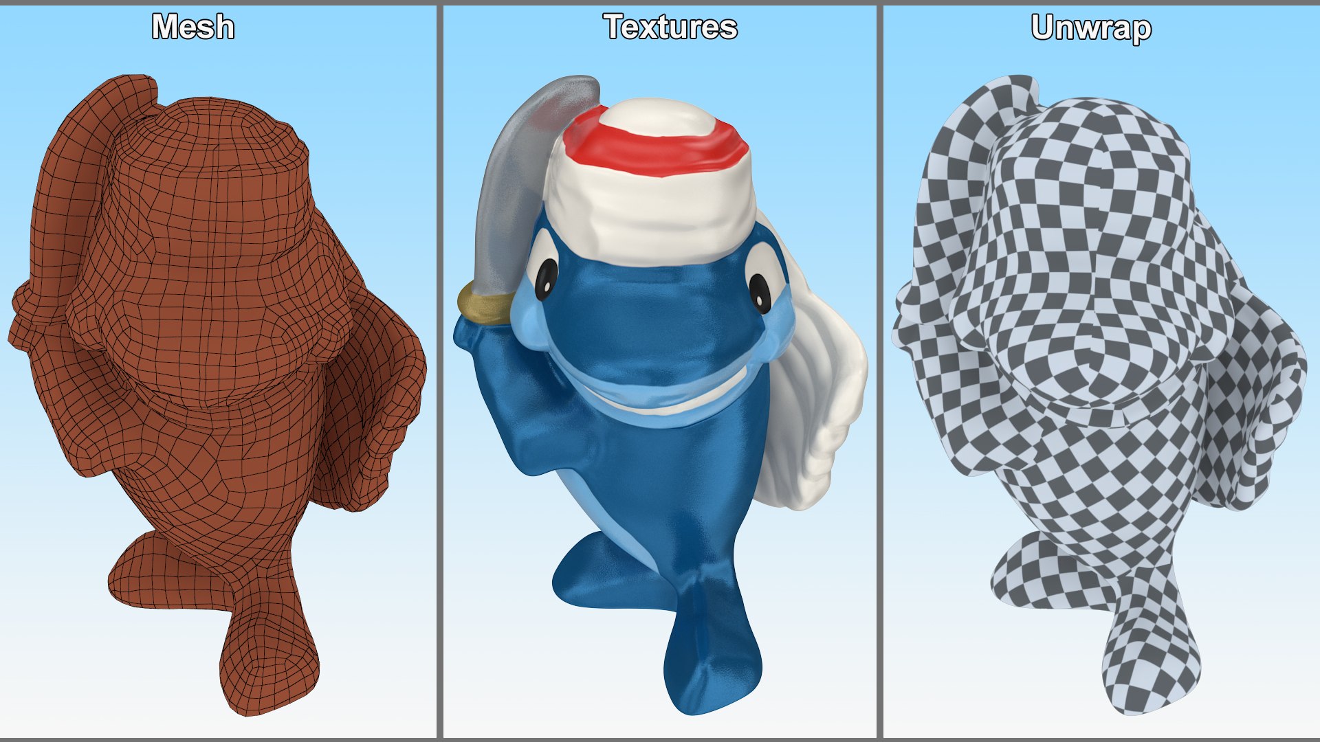 3D Kinder Surprise Retro Shark Toy - TurboSquid 2028980