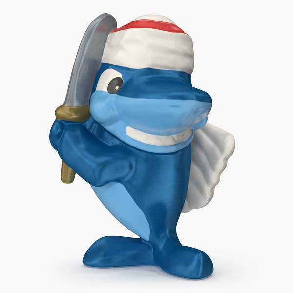 Kinder Surprise Retro Shark Toy 3D 모델 - TurboSquid 2028980