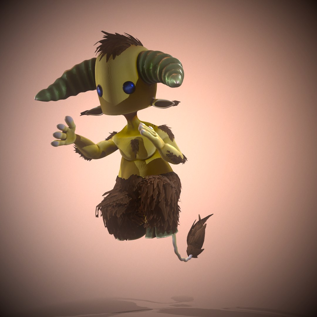 Ready rig character 3D model - TurboSquid 1379017