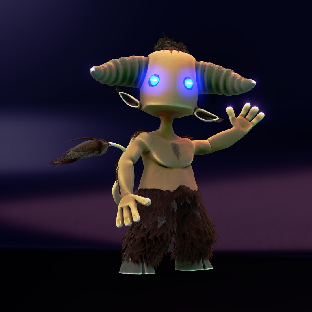 Ready rig character 3D model - TurboSquid 1379017