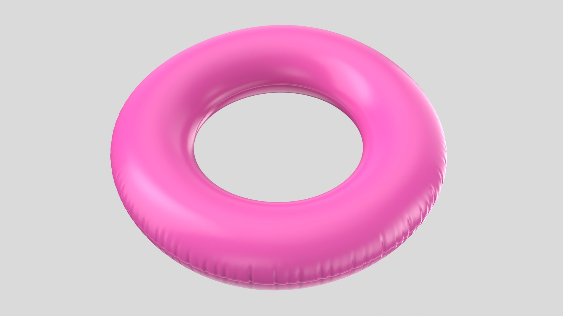 Pink Inflatable Ring 3D model - TurboSquid 1761385