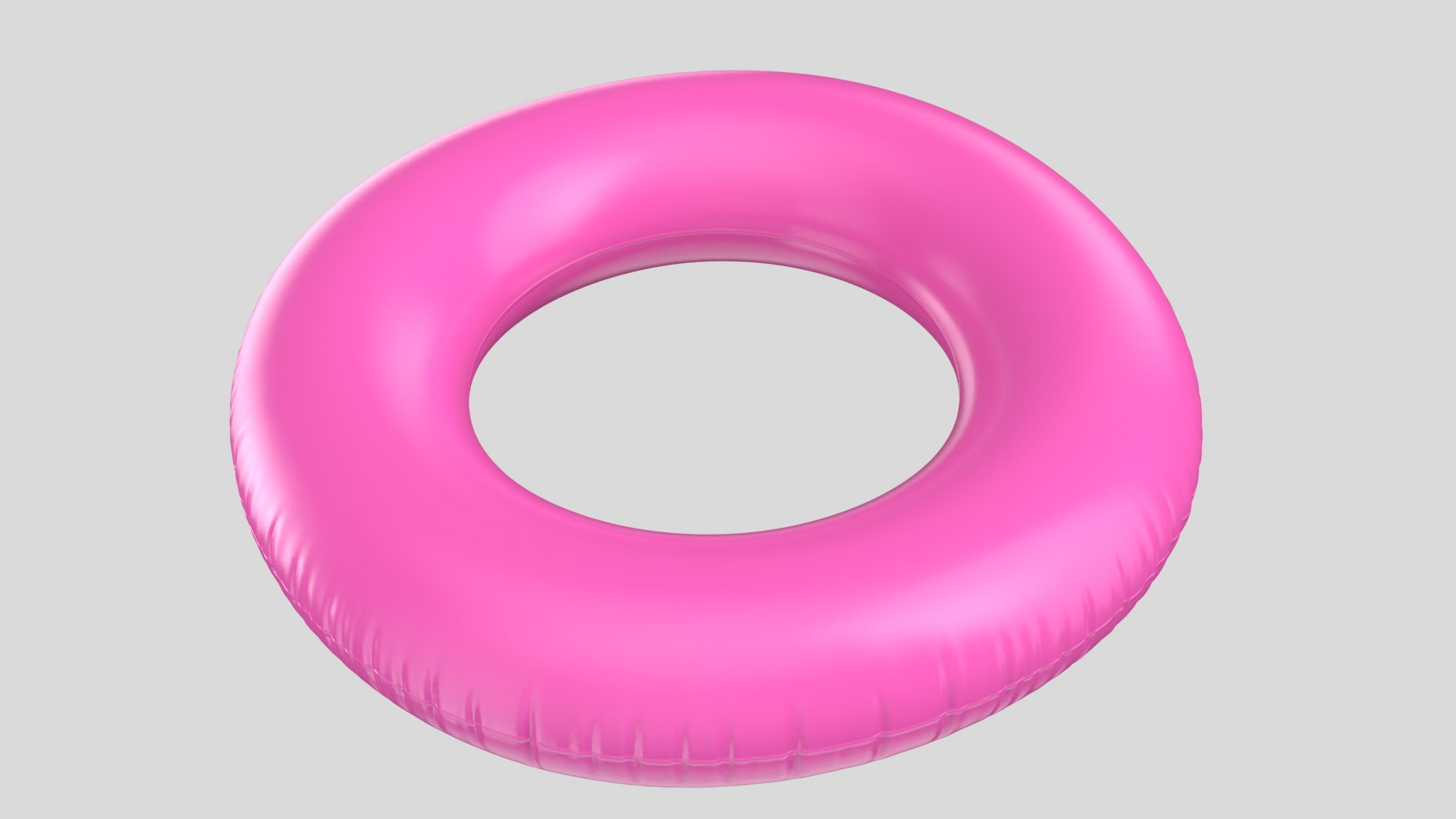 Pink Inflatable Ring 3D model - TurboSquid 1761385