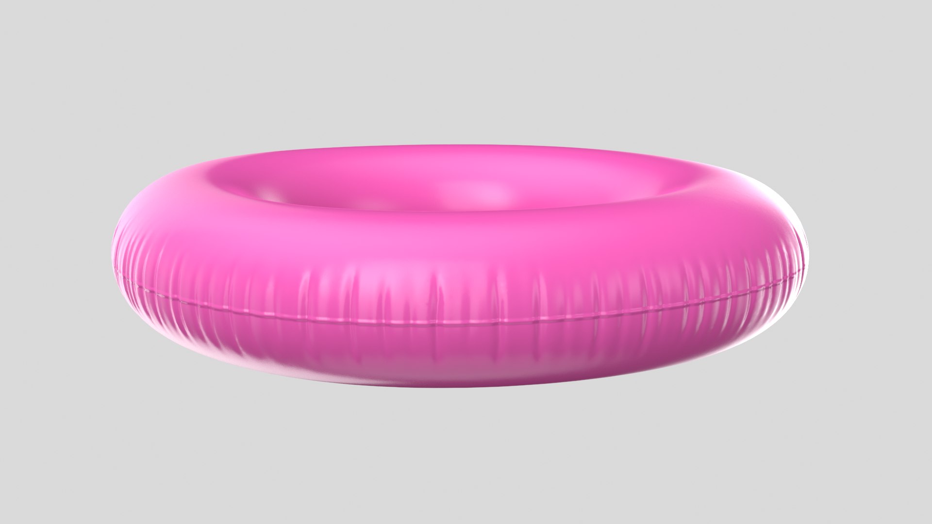 Pink Inflatable Ring 3D model - TurboSquid 1761385