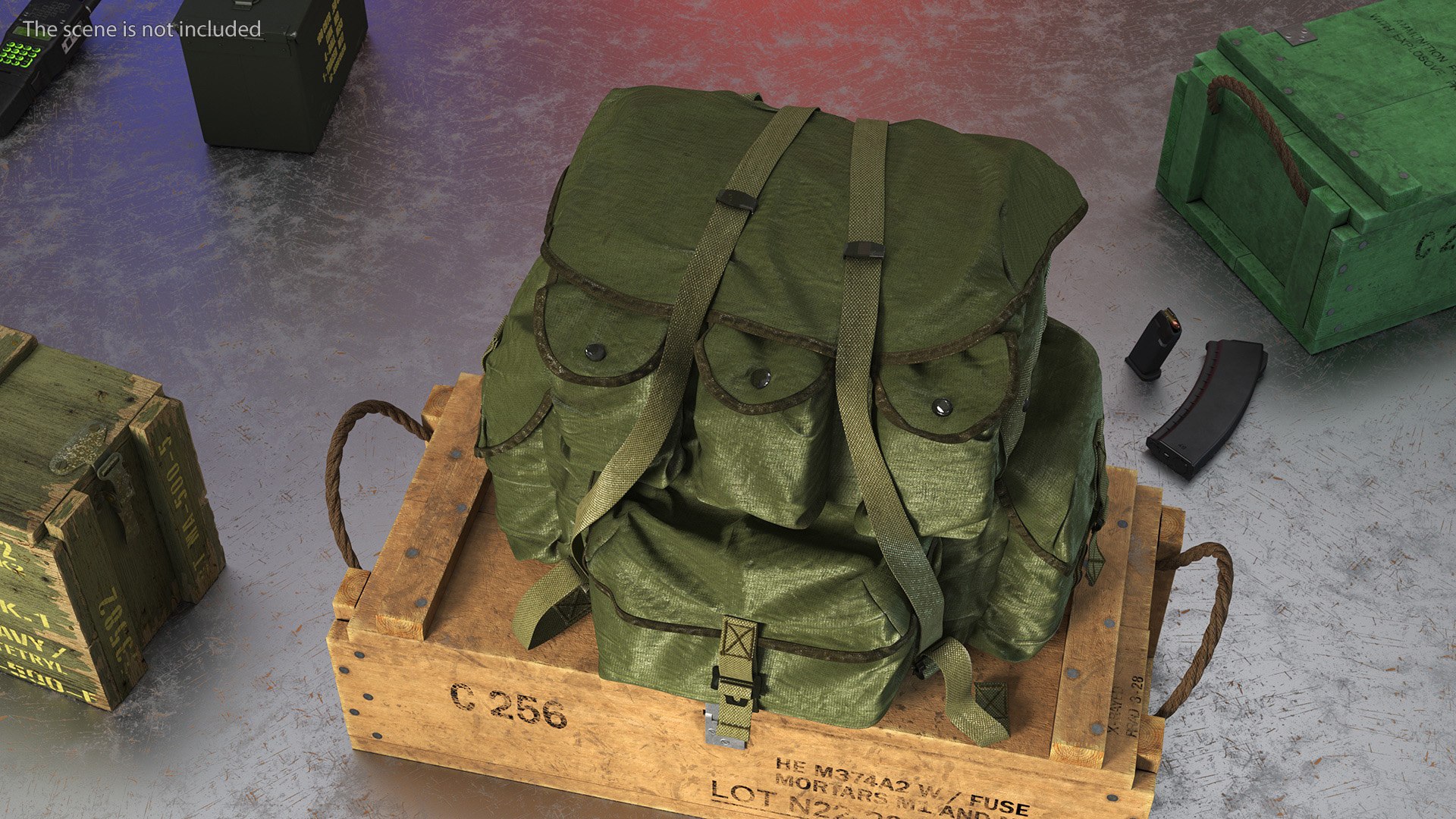 3D Military Tactical Backpack - TurboSquid 2230320