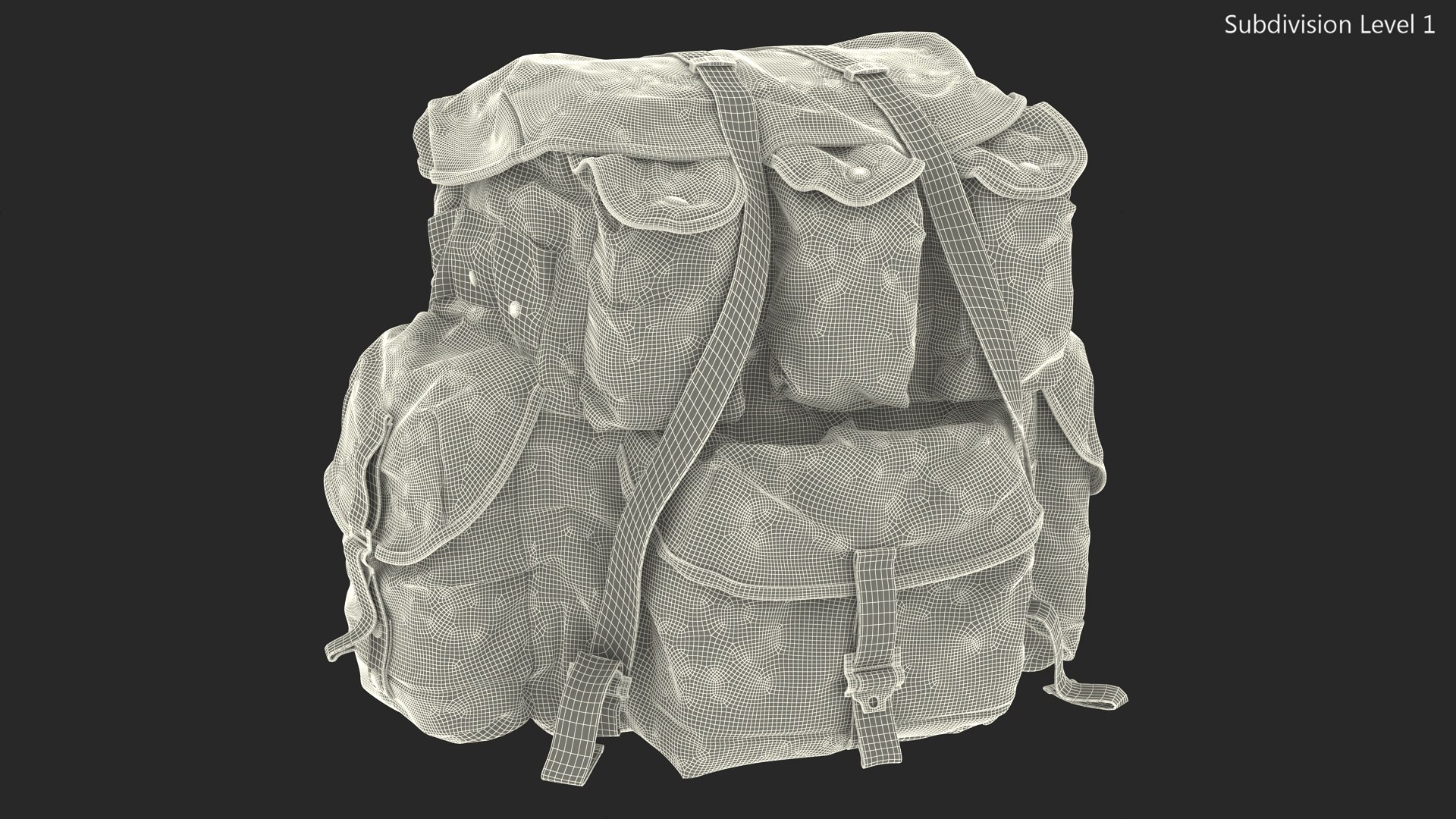 3D Military Tactical Backpack - TurboSquid 2230320