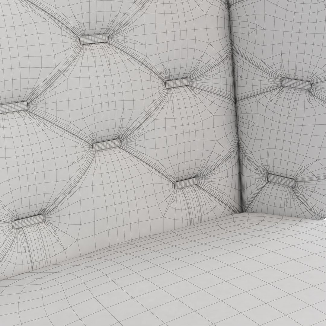 3d Armchair Upholstery Berchet Interior Model