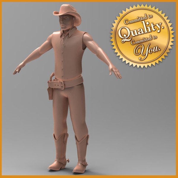 Cowboy 3D Models for Download | TurboSquid