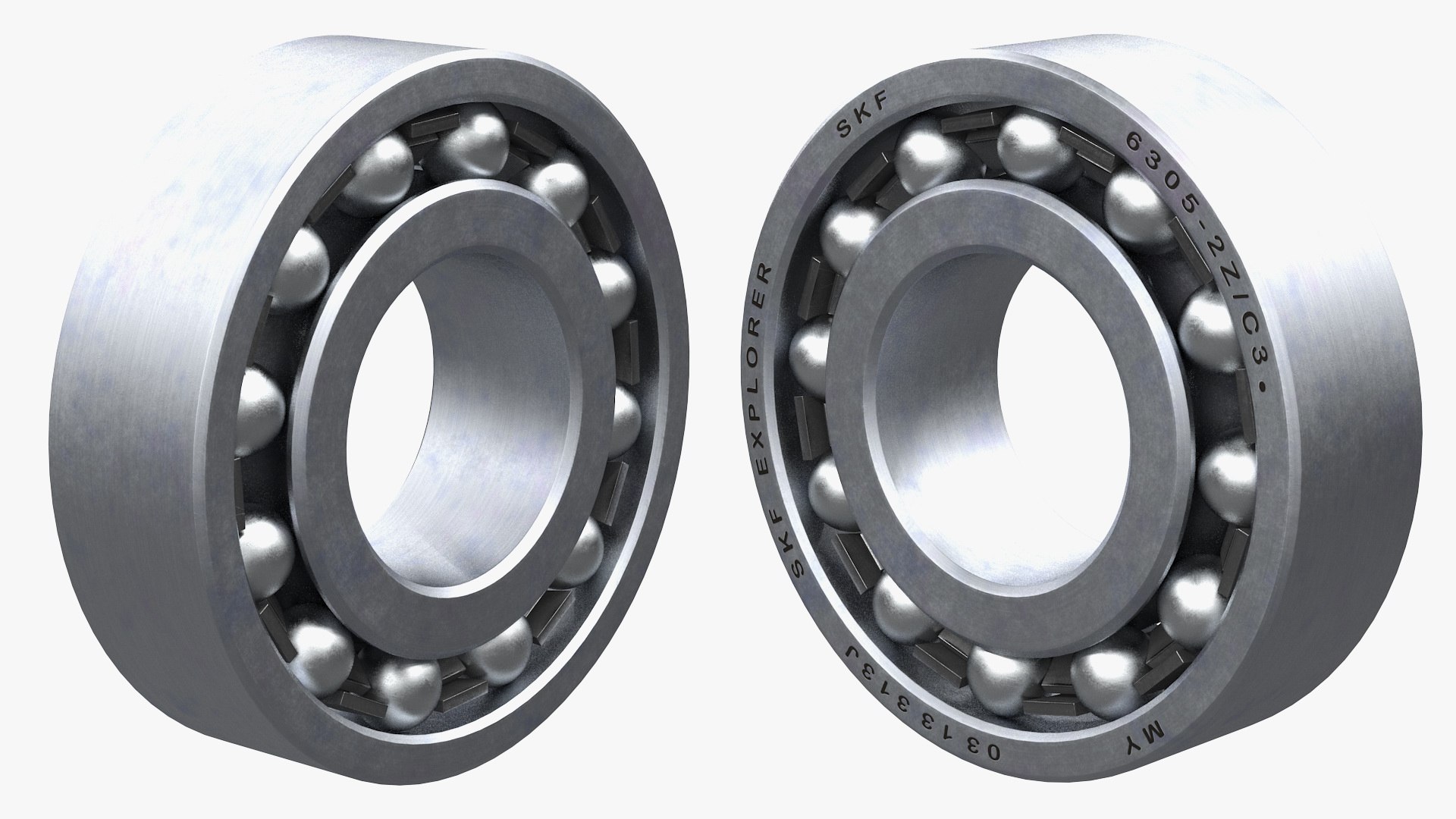 3D Model Ball Bearing Open - TurboSquid 1450989