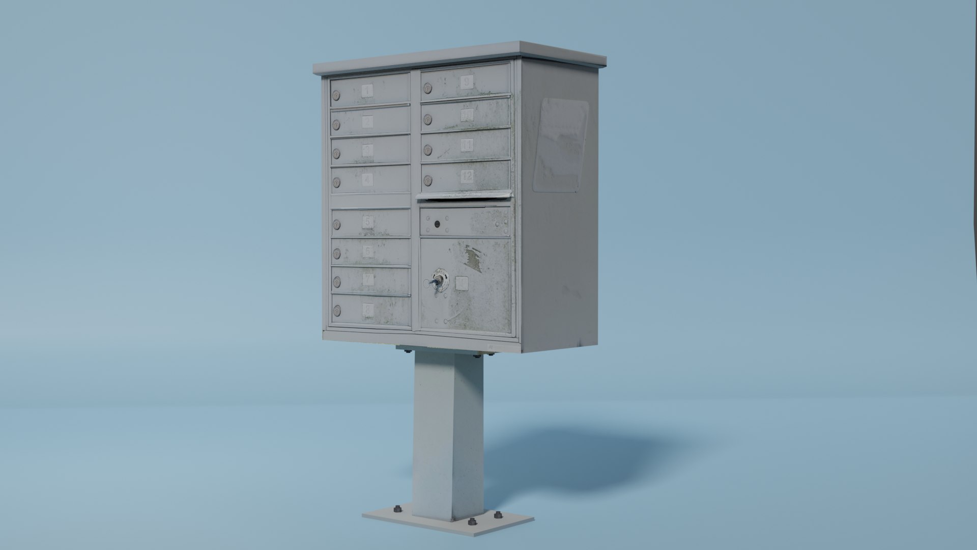 3D Model Mail Postal Box - TurboSquid 1765518