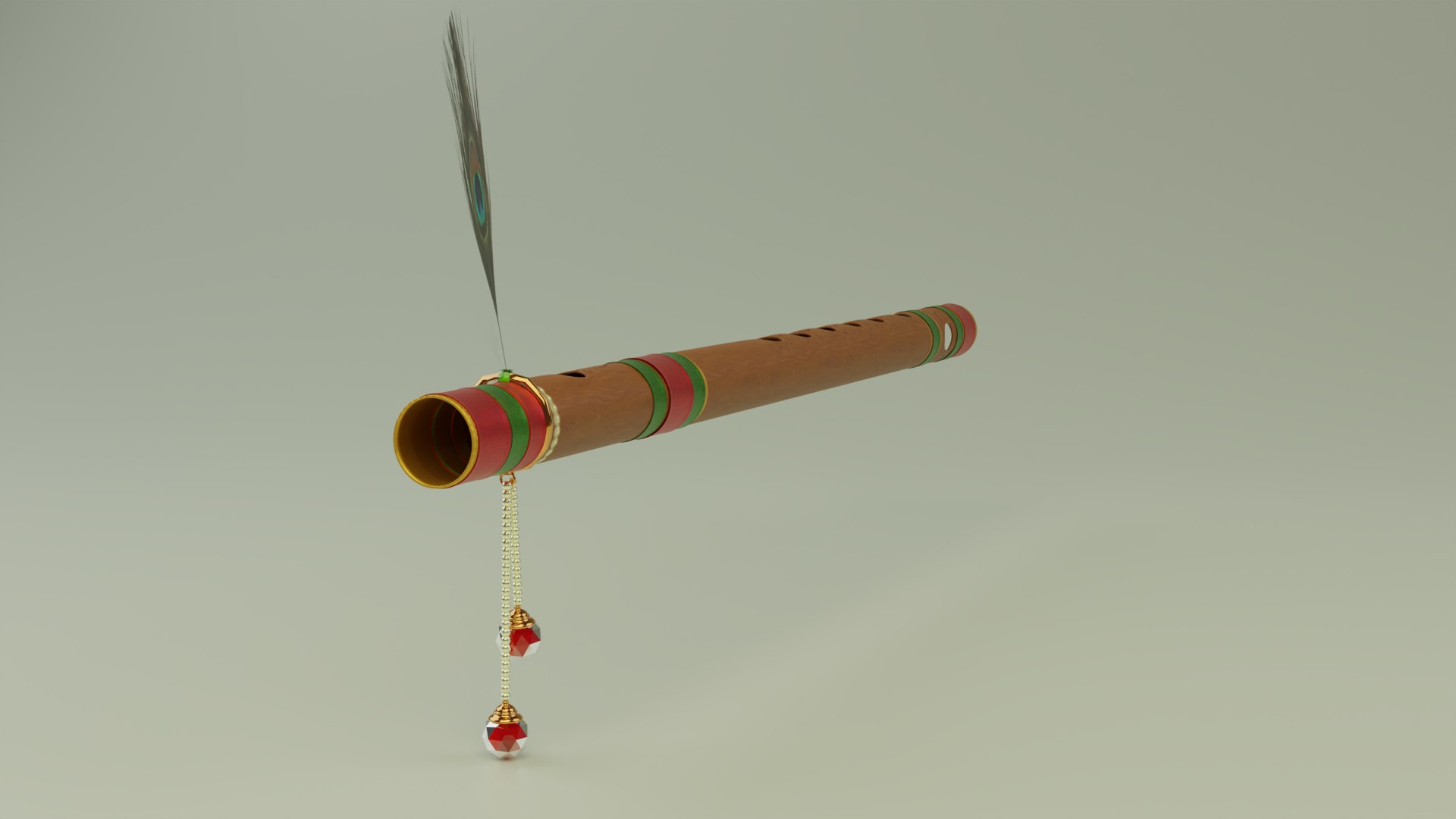 Flute Model 3D Model - TurboSquid 2138088