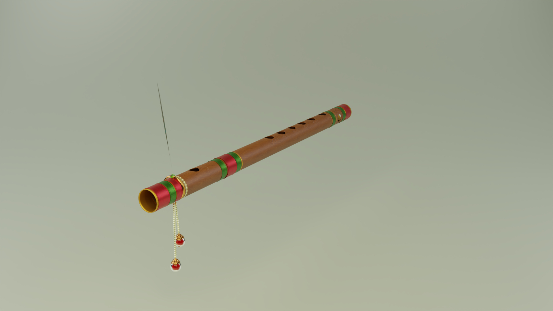 Flute Model 3D Model - TurboSquid 2138088