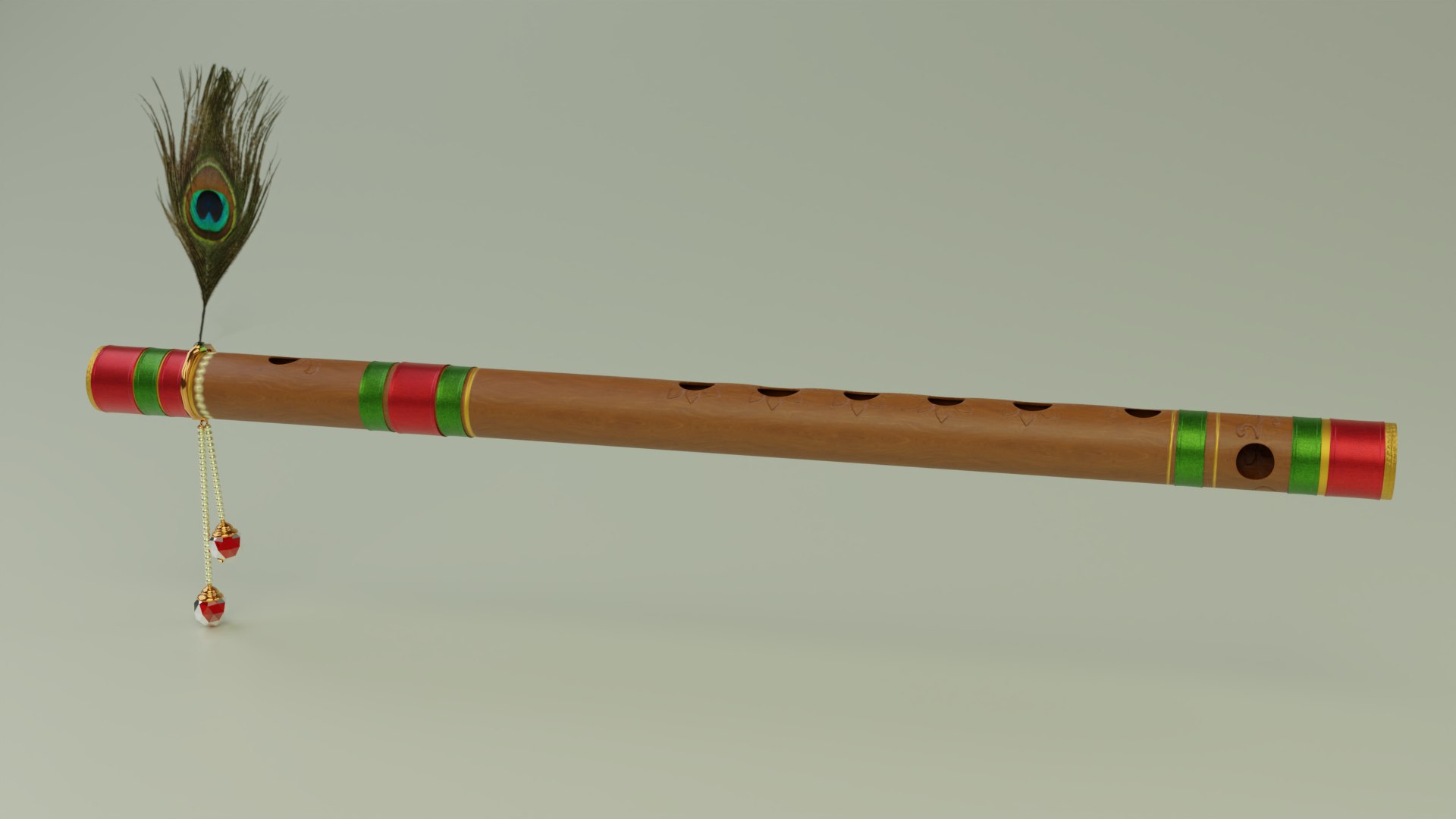 Flute Model 3D Model - TurboSquid 2138088