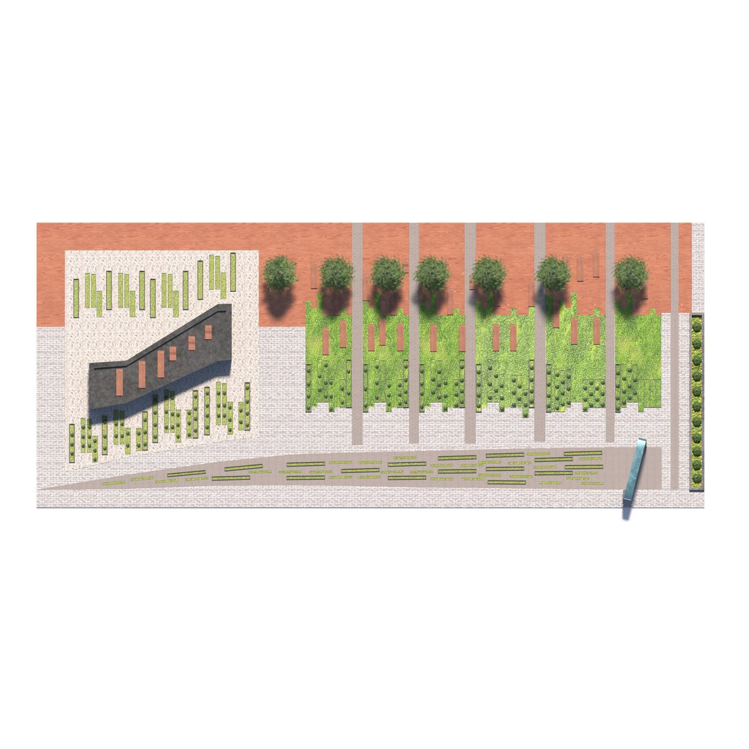 3D Model Park Scene - Low-Poly 3D Model - TurboSquid 2251103