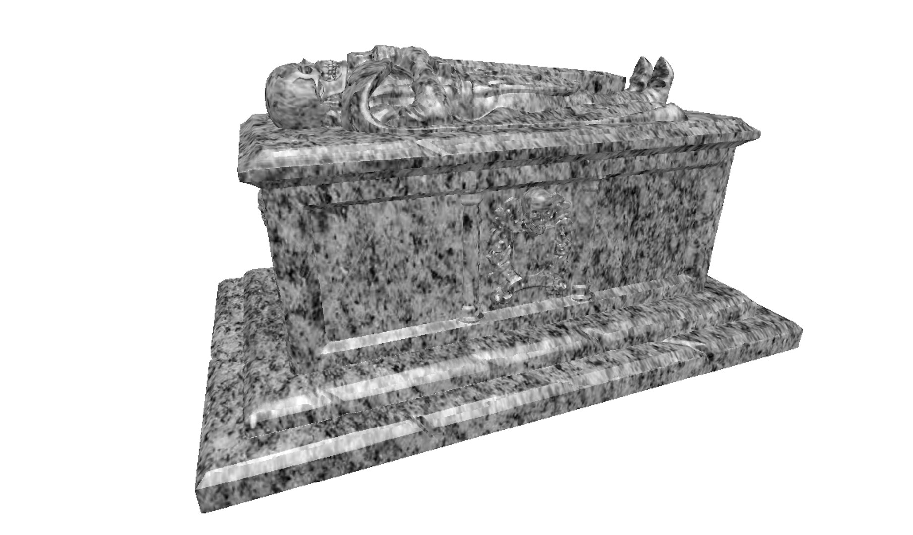 3D Sarcophagus Tomb Skeleton Model - TurboSquid 1689368