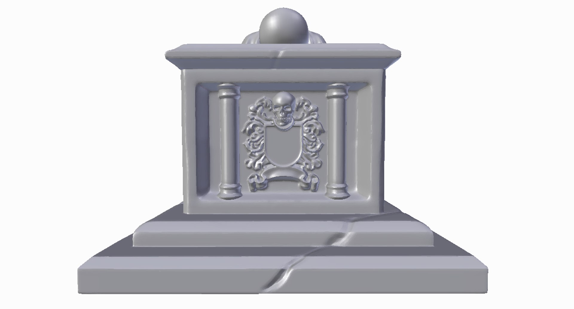 3D Sarcophagus Tomb Skeleton Model - TurboSquid 1689368