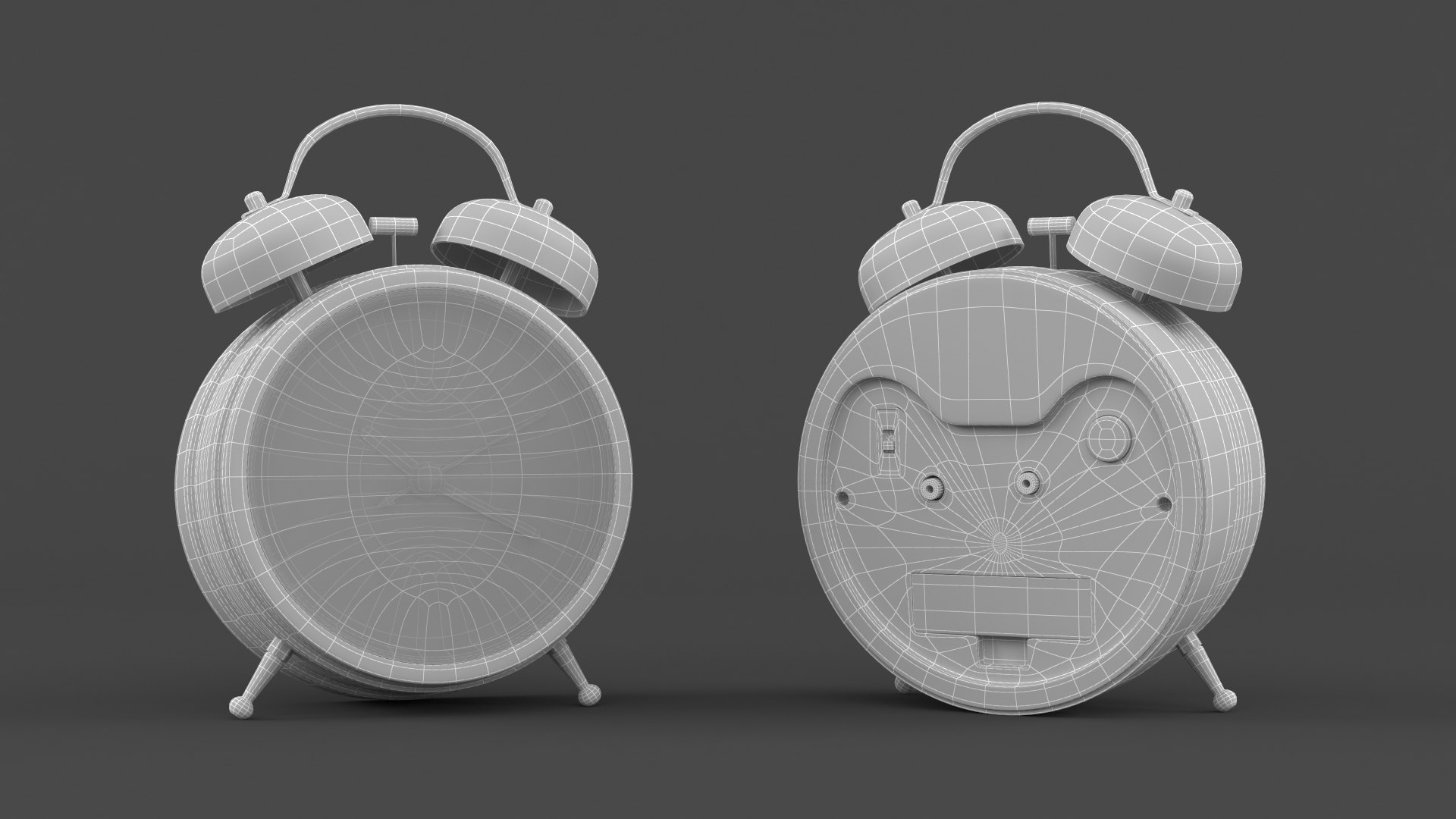 Alarm Clock 3D Model - TurboSquid 2264989
