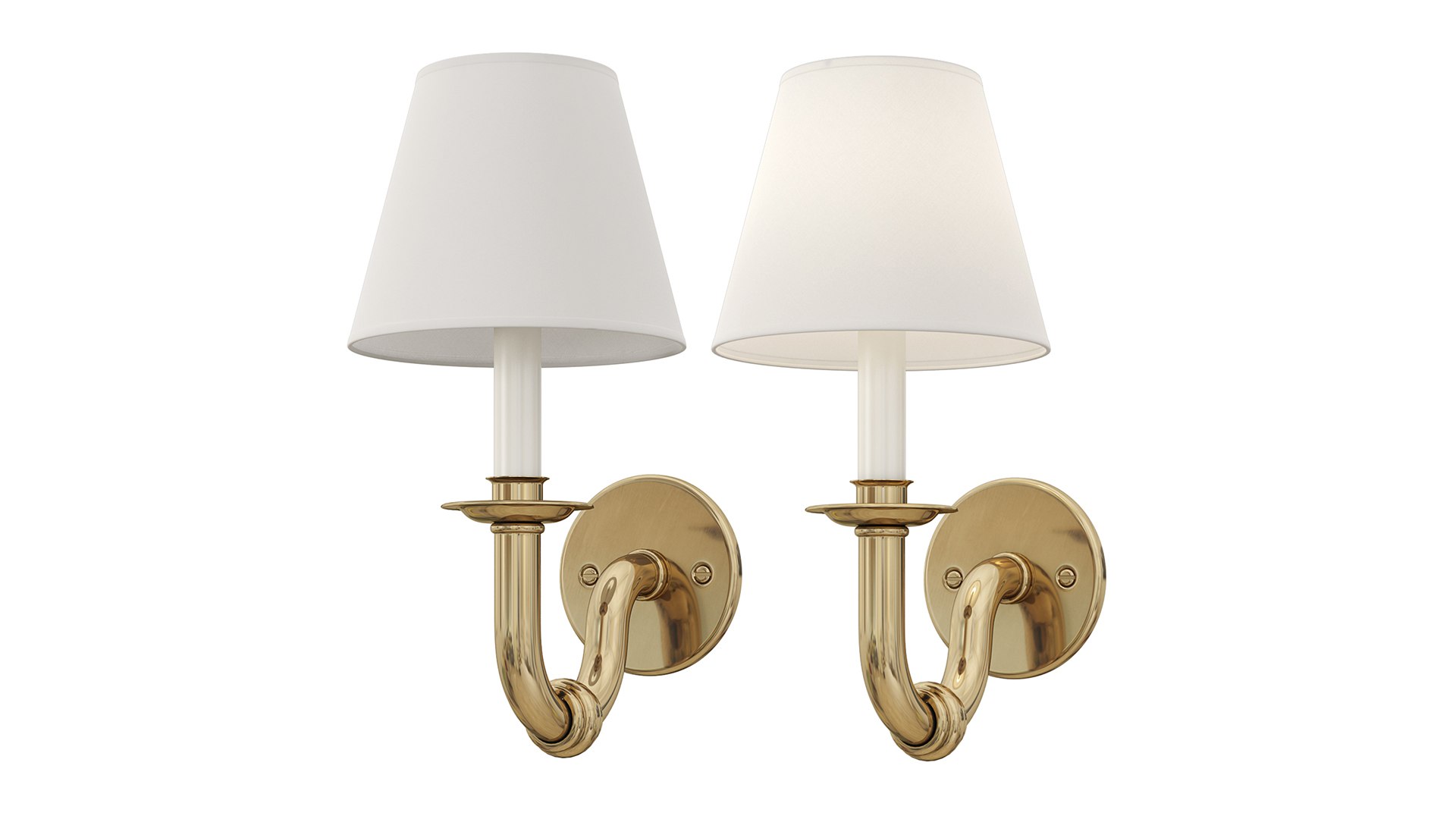 3D Soane Cygnet Wall Light - TurboSquid 2206152