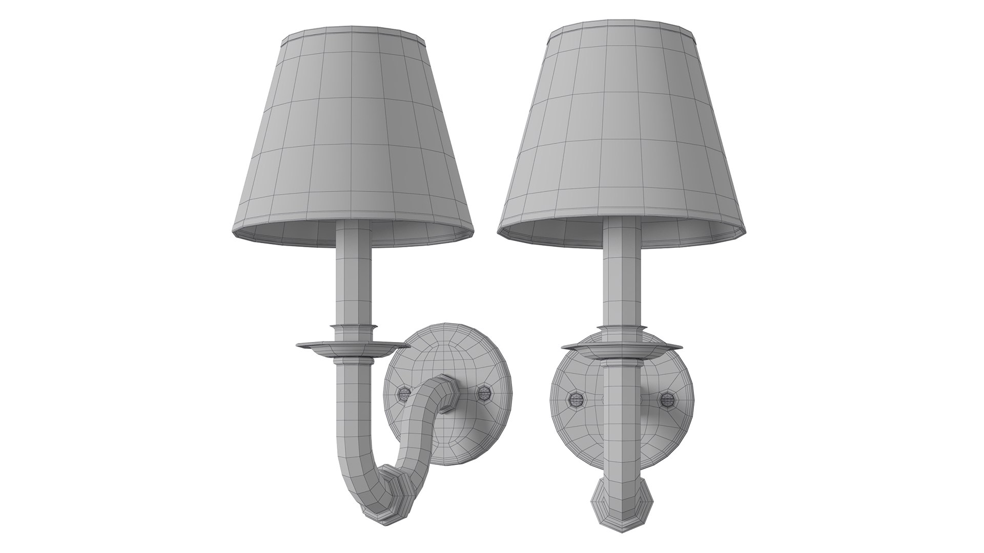 3D Soane Cygnet Wall Light - TurboSquid 2206152