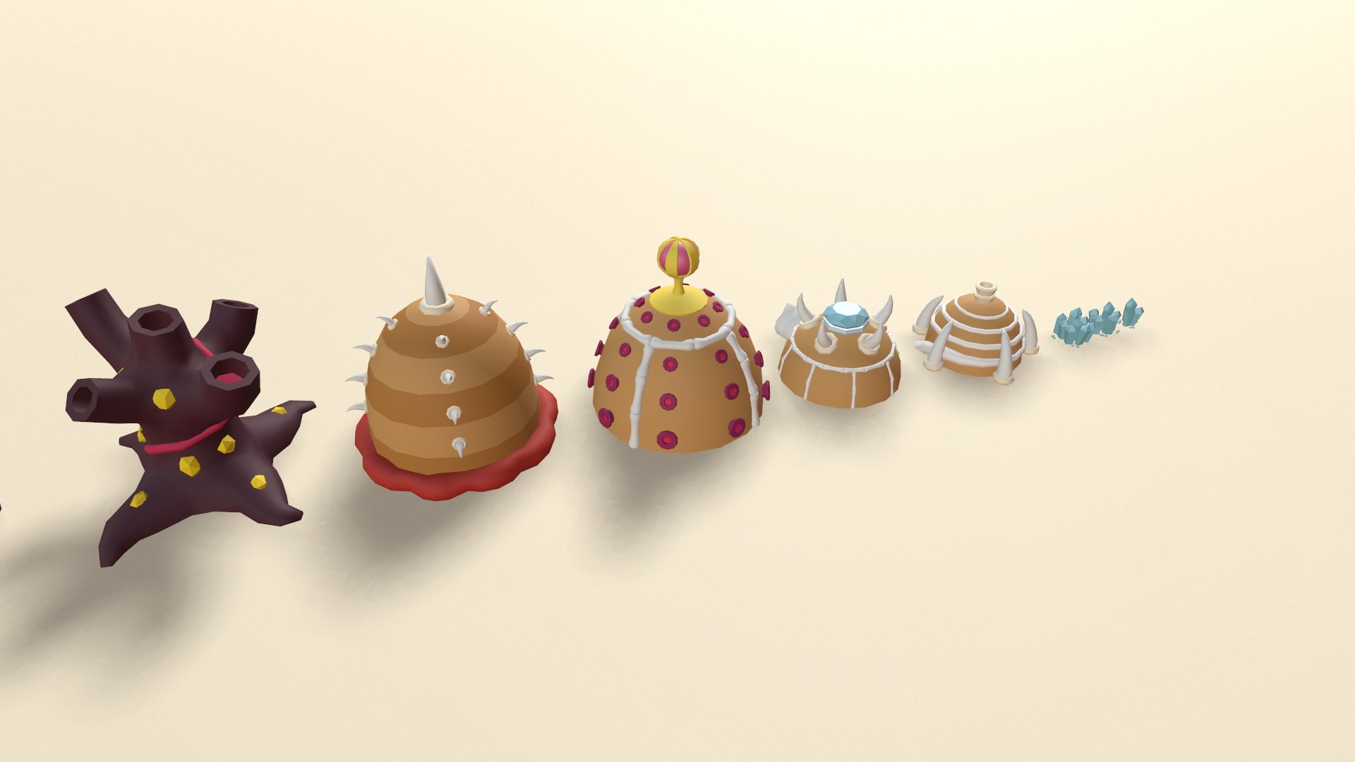 3D Cartoon Alien Worlds Insect Race Model - TurboSquid 1752263