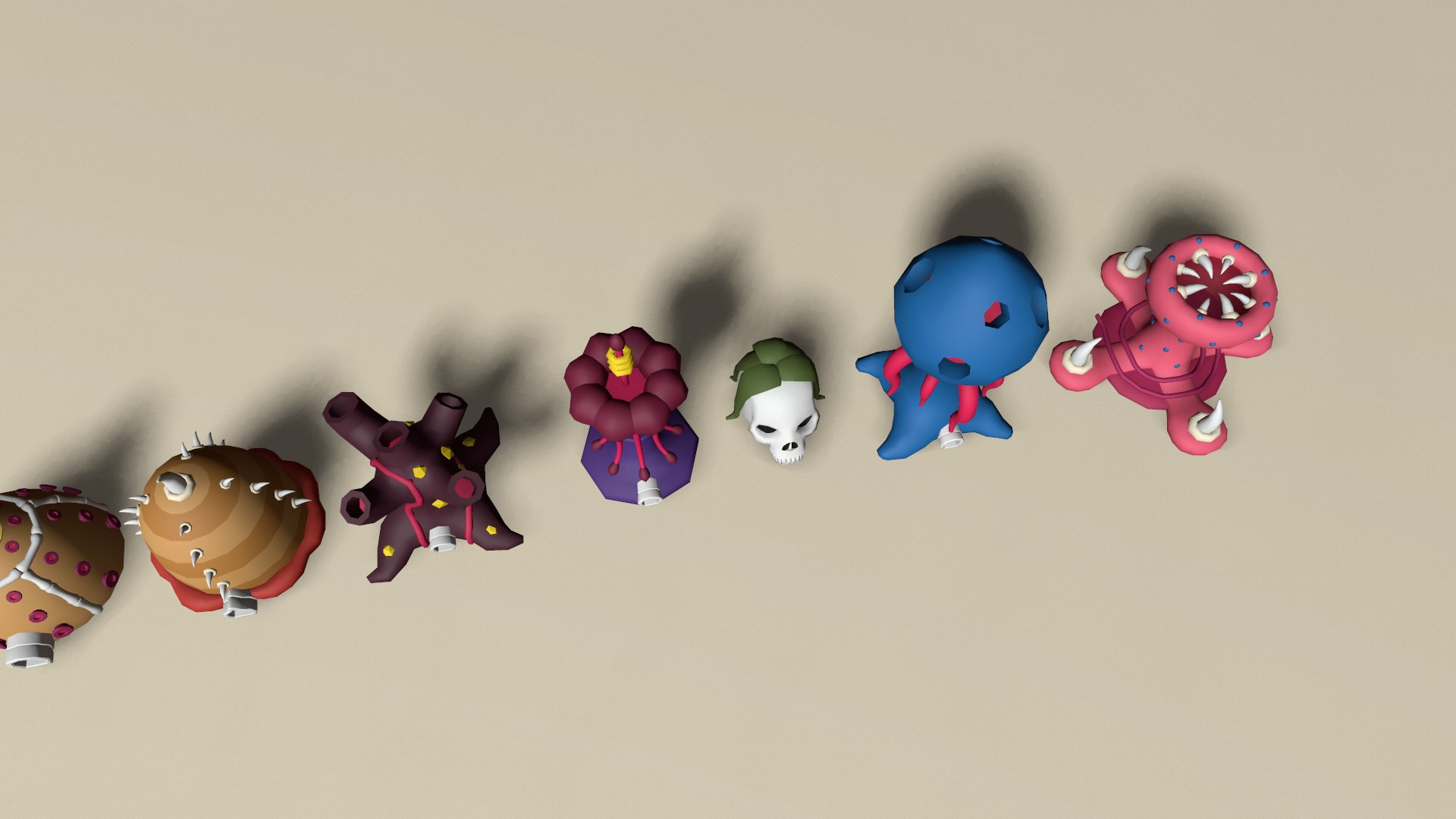 3D Cartoon Alien Worlds Insect Race Model - TurboSquid 1752263