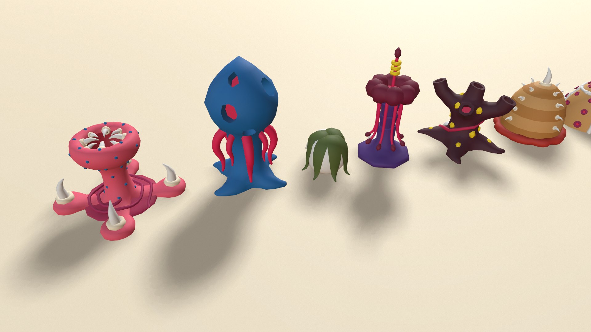 3D Cartoon Alien Worlds Insect Race Model - TurboSquid 1752263