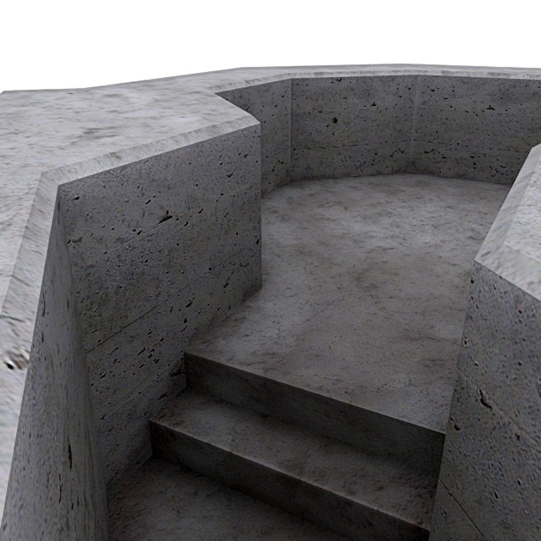 Gun Emplacement 3d Max