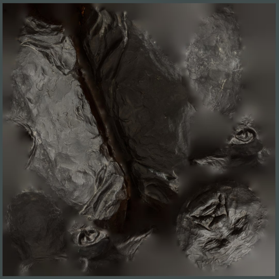 3D sculpture gandhi ram sutar - TurboSquid 1432192