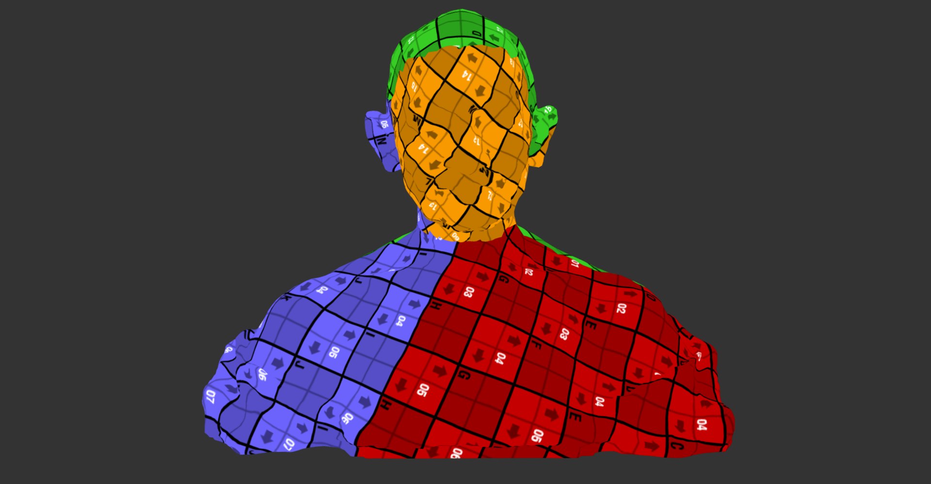 3D sculpture gandhi ram sutar - TurboSquid 1432192