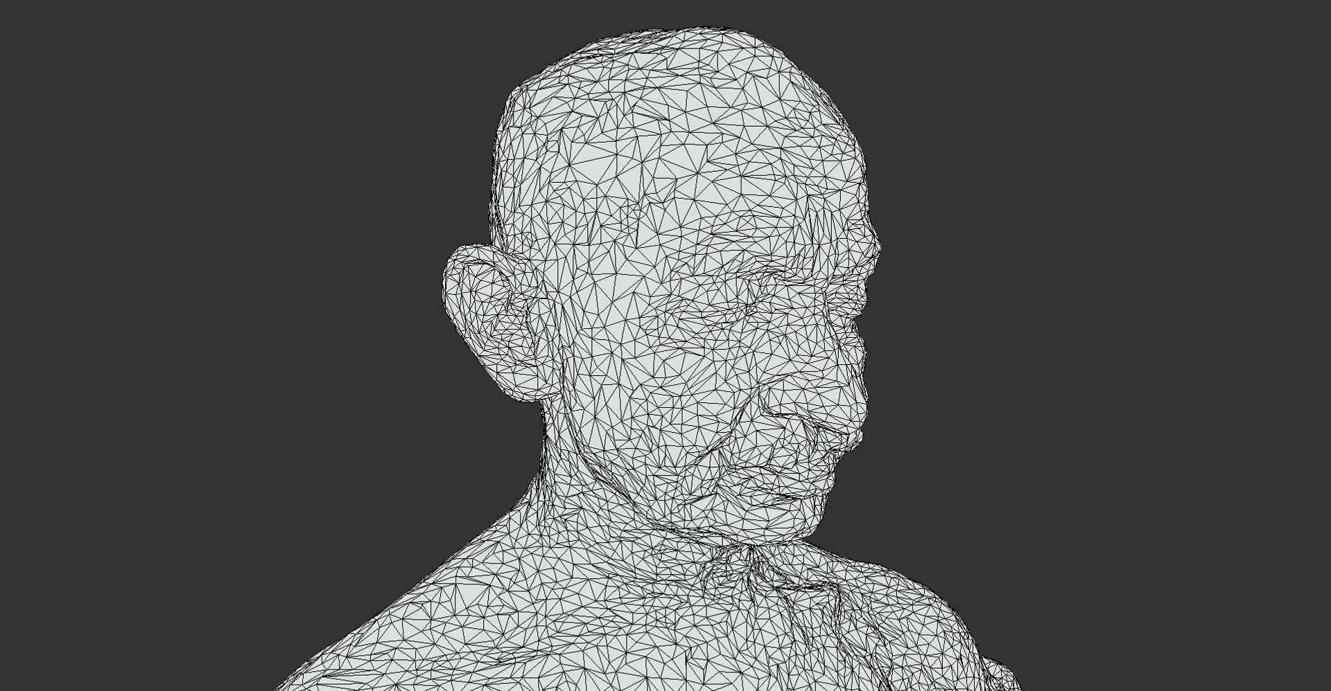 3D sculpture gandhi ram sutar - TurboSquid 1432192