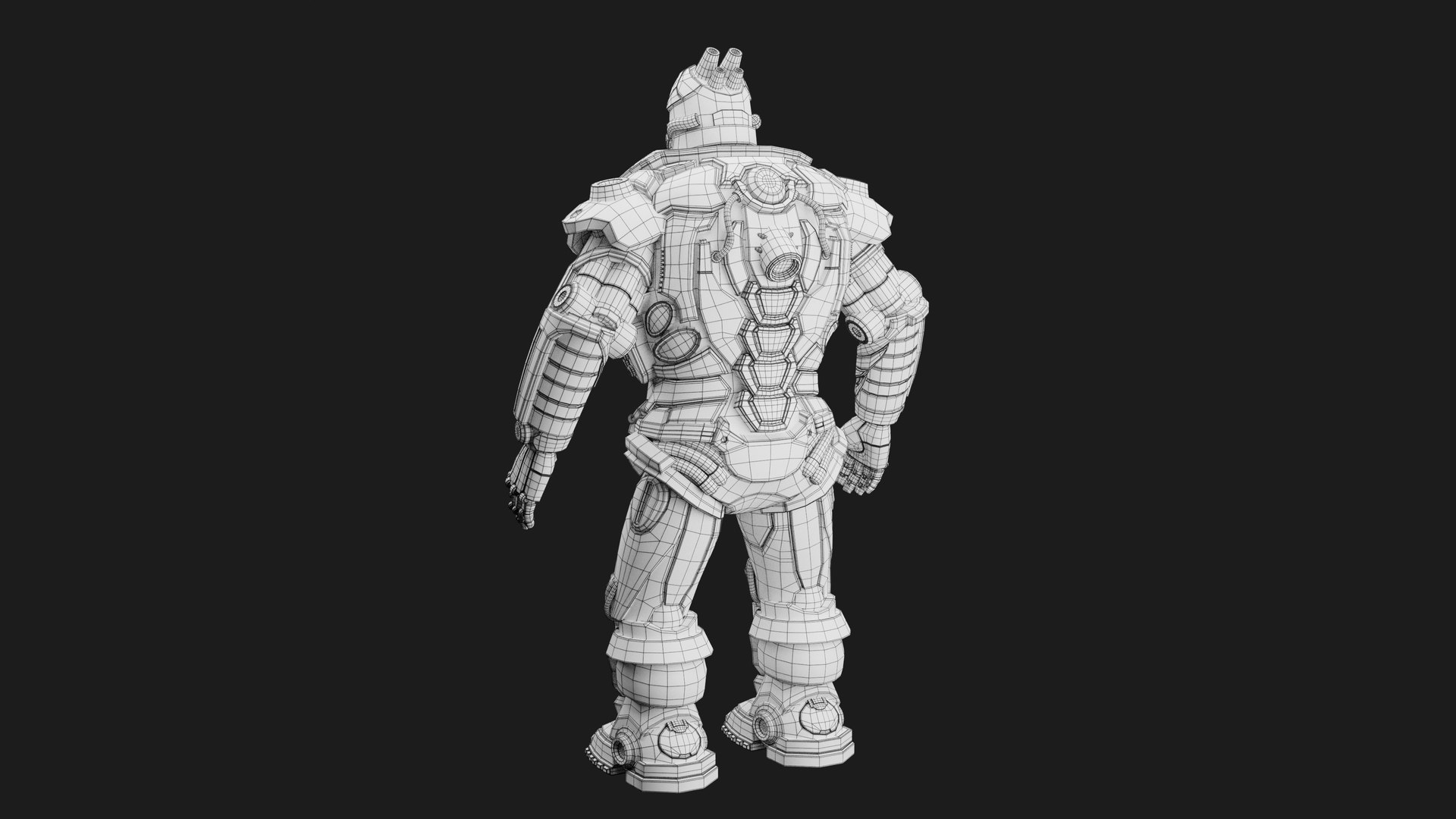 3D Model Male Robot 05 - MR05 - TurboSquid 2199696