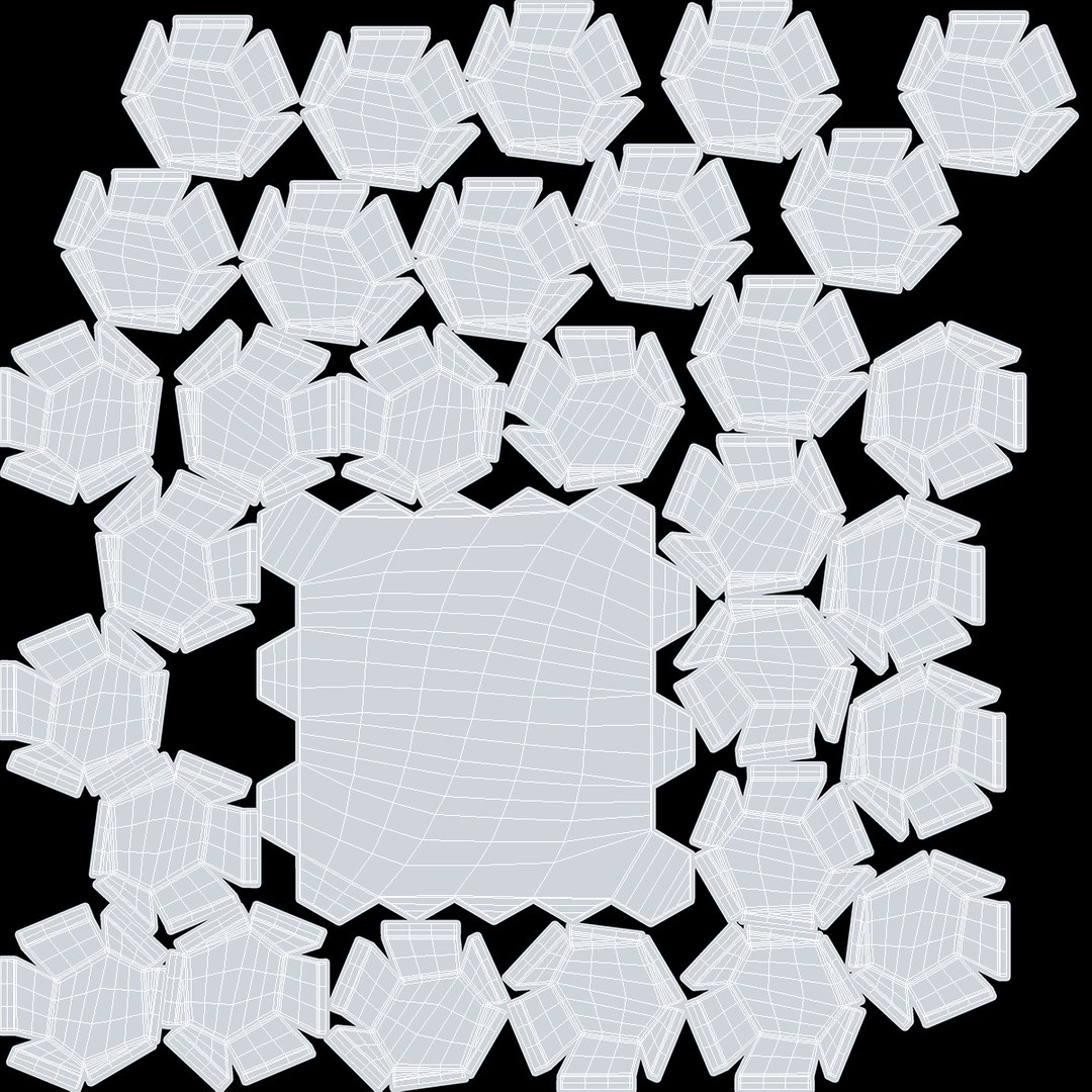 3D 3D Wall Panel Octagon Ceramic - TurboSquid 1907985