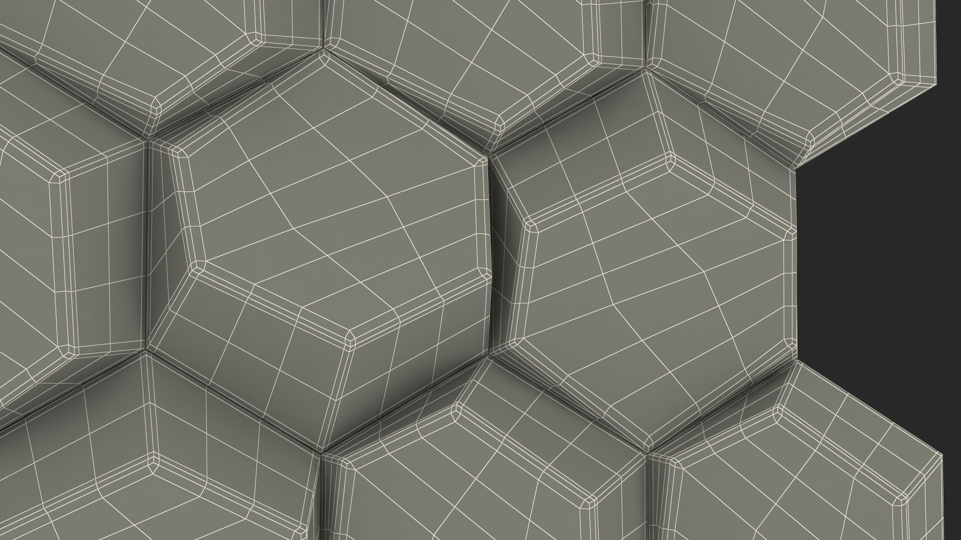 3D 3D Wall Panel Octagon Ceramic - TurboSquid 1907985